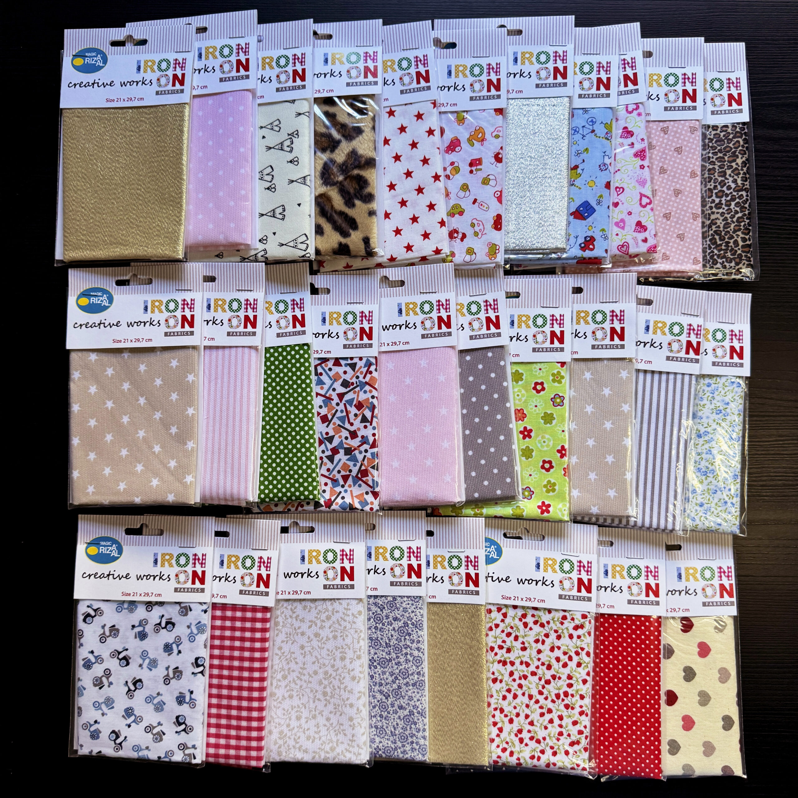 Telas Estampadas Termoadhesivas - Mendafacil SA. Parches Termoadhesivos